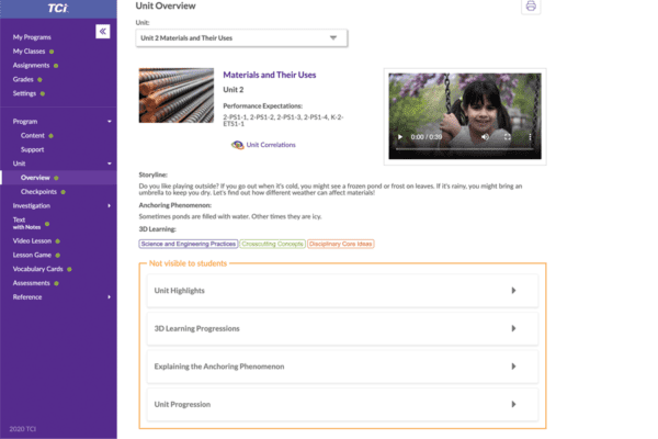 TCI | Interactive K-8 Science Curriculum | Online Science Textbook