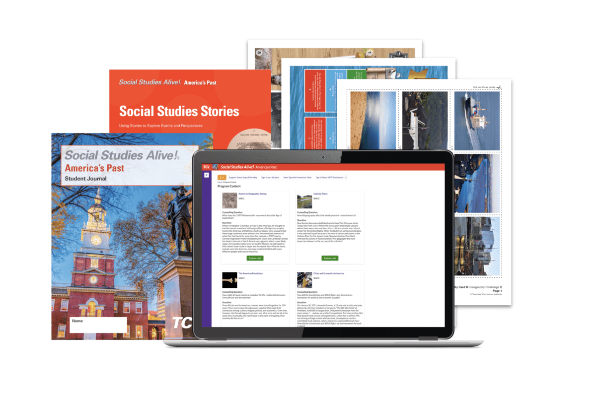 Engaging and Interactive Elementary Social Studies Curriculum | TCI