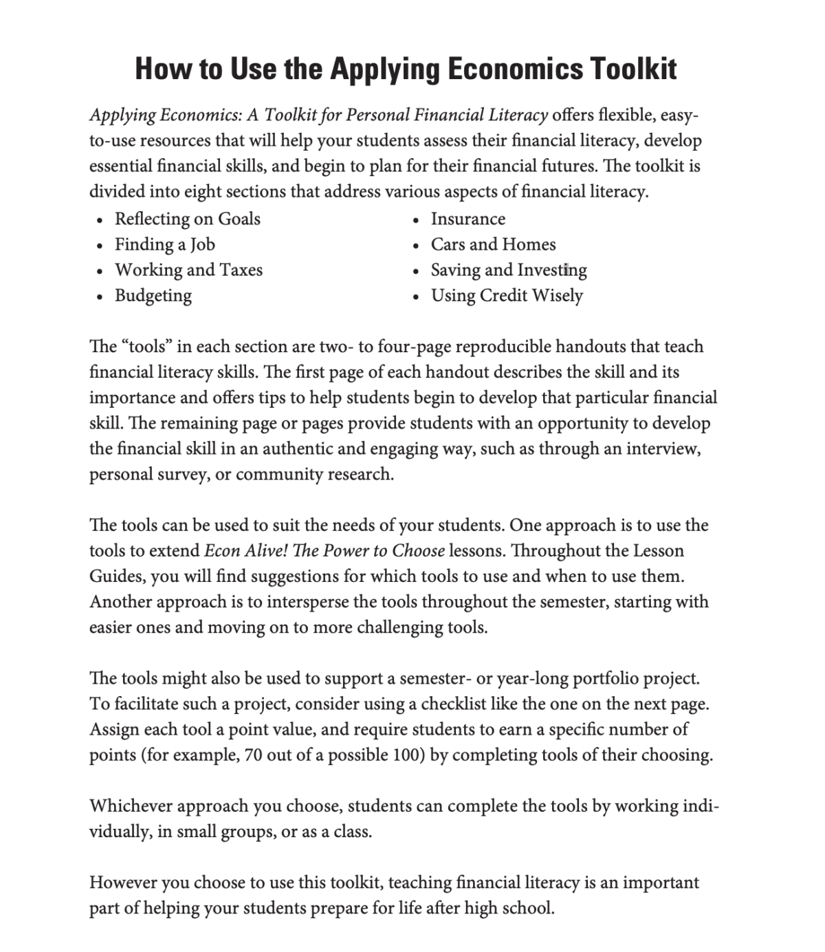 Show Me the Money: Helping Kids Become Financially Literate | TCI