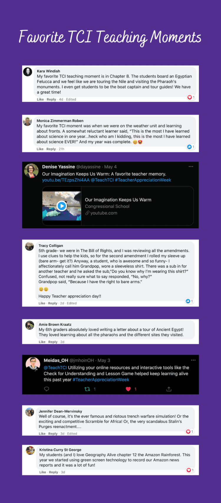 Teacher Appreciation Week Giveaway Winners | TCI