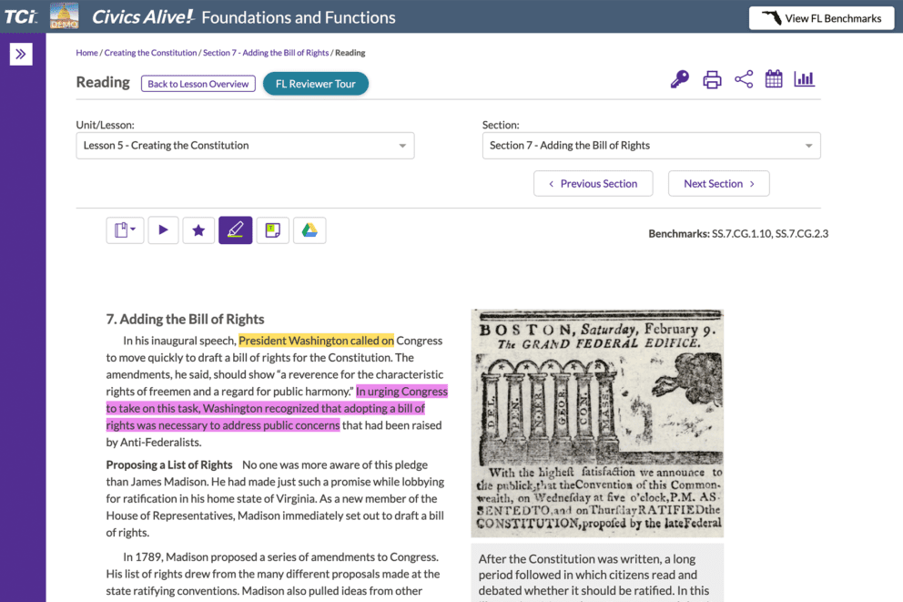 Florida - Middle School Social Studies | TCI