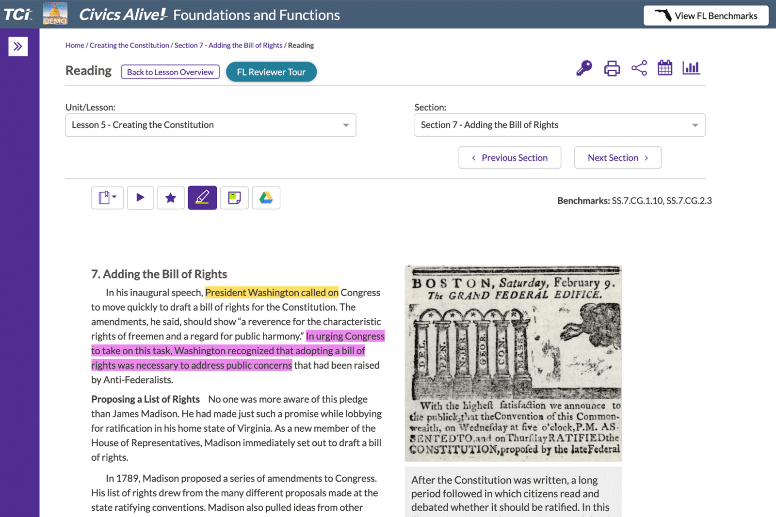 Florida - Middle School Social Studies | TCI