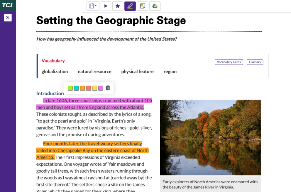 Reading and English Learner Support | TCI