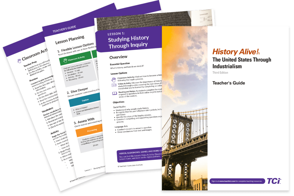 Massachusetts - Middle School Social Studies | TCI