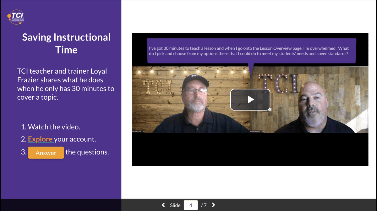 Get More (Out of TCI) in 2024 | TCI